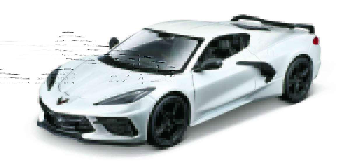 MAISTO 2020 CHEVROLET CORVETTE STINGRAY COUPE Z51 1:24 DO SKŁADANIA ...