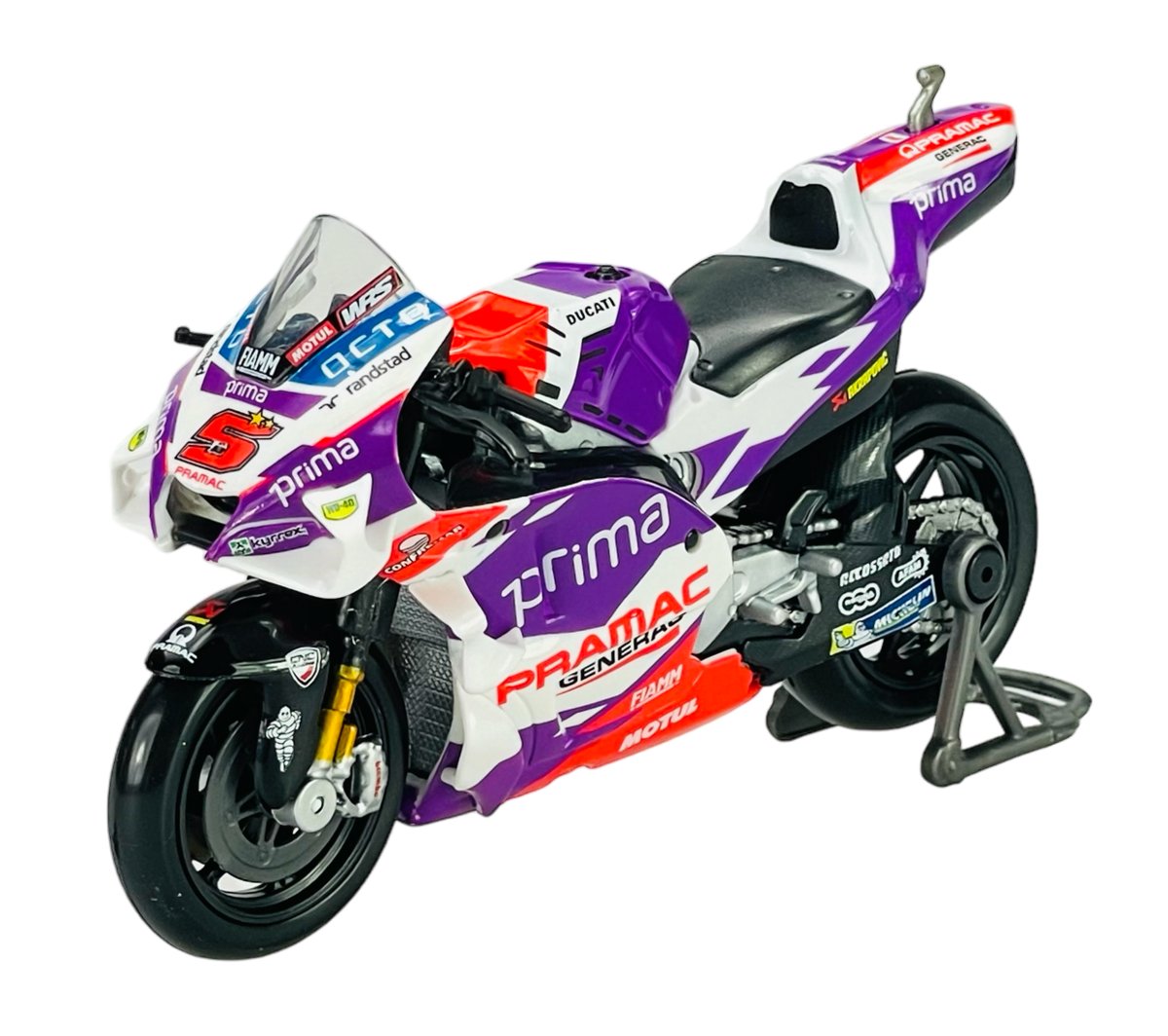 MAISTO DUCATI DESMOSEDICI GP22 #5 JOHANN ZARCO 1:18 36390 - Maisto ...