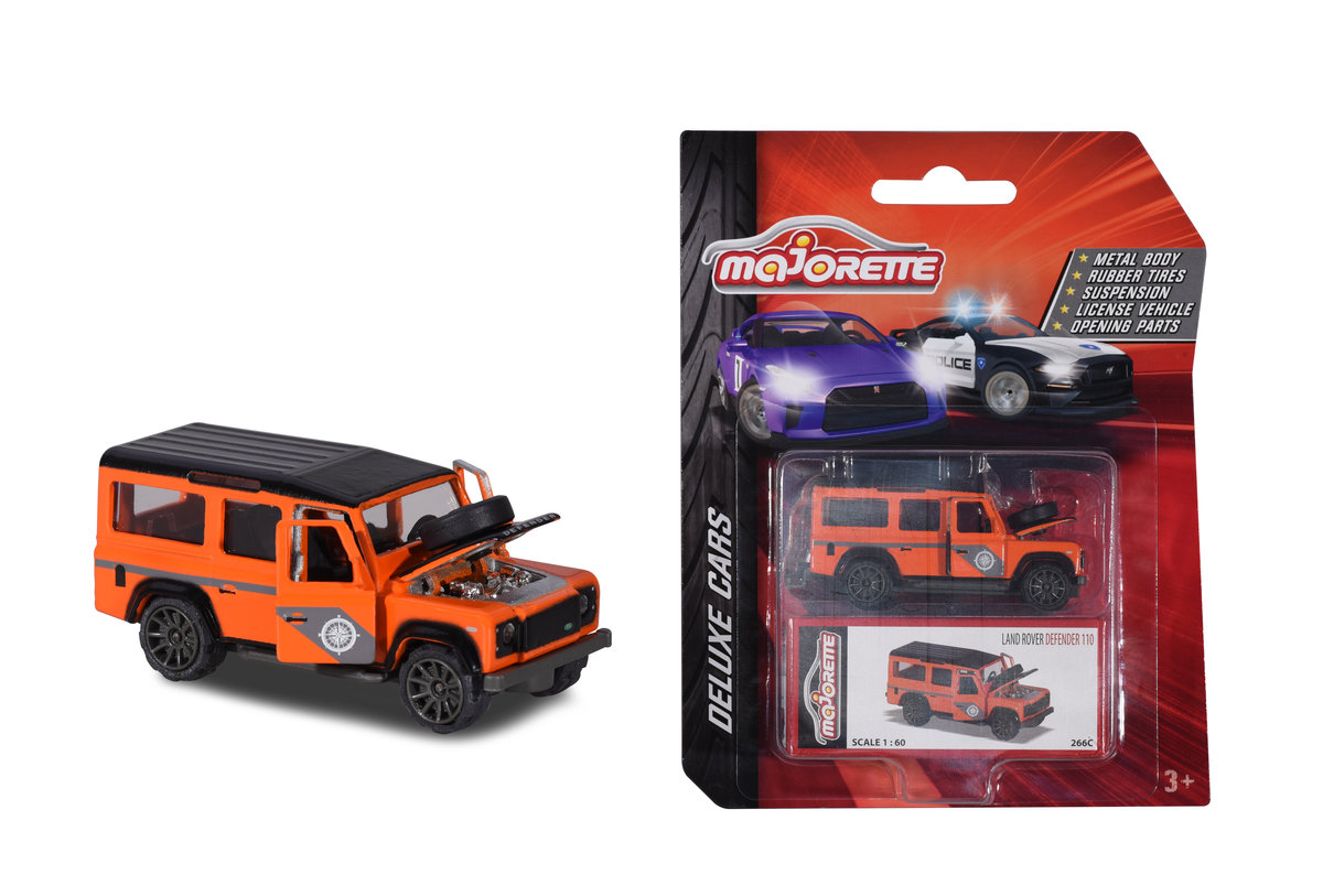 Majorette, pojazd Land Rover D110 Deluxe W (Orange) - Majorette | Sklep ...
