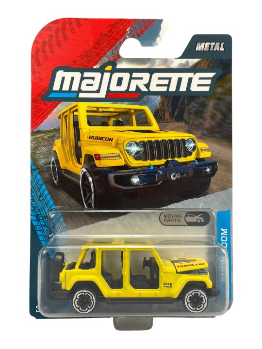 MAJORETTE SHOWROOM JEEP WRANGLER 4XE ŻÓŁTY 1:64 8502000000 - Majorette ...