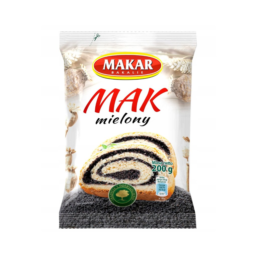 Mak mielony 200 g Makar - Makar | Sklep EMPIK.COM