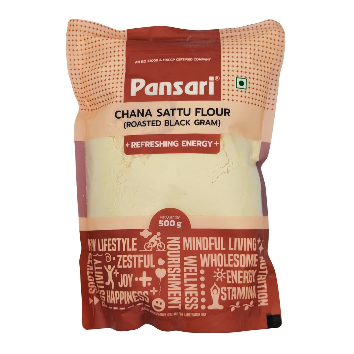 Mąka z czarnej ciecierzycy Black Chana Flour Pansari 500g - Inna marka ...