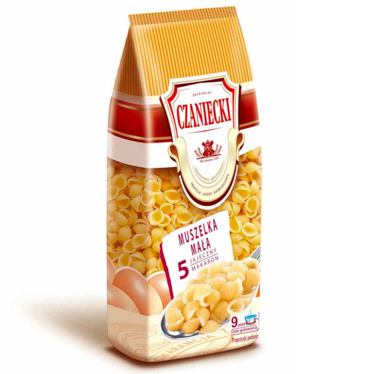 Makaron Czaniecki 5-Jajeczny Muszelka Mała 250G - Czaniecki | Sklep ...