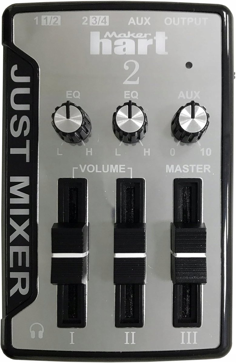 MAKER HART JUST MIXER 2 KOMPAKTOWY MIKSER AUDIO ZASILANY USB ...