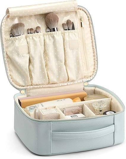 Makeup Bag with Compartments.blue | Sklep EMPIK.COM