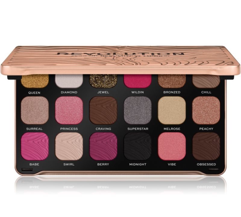 Makeup Revolution Forever Flawless paleta cieni do powiek odcień Bare ...