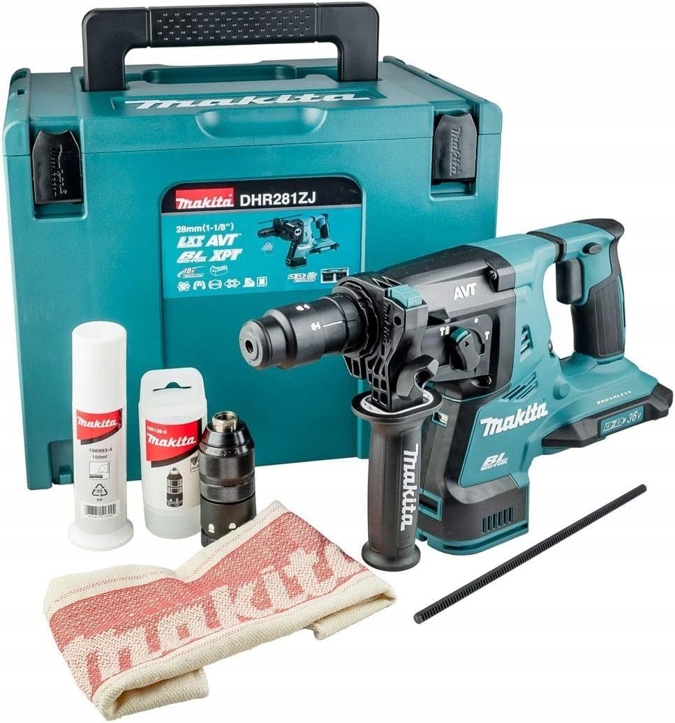 Makita DHR281ZJ Młotek akumulatorowy 2x18V 980 obr/min bez akumulatora nowy - MAKITA | Sklep ...