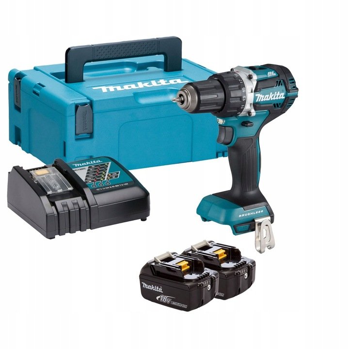 MAKITA Wkrętarka-wiertarka akumulatorowa DDF484RTJ 18V Li-Ion - MAKITA ...