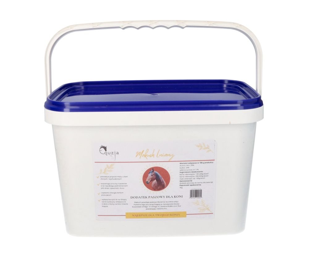 Makuch lniany 3kg - Equzja | Sklep EMPIK.COM