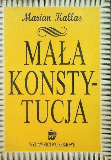 Mała Konstytucja z 1992 - Kallas Marian | Książka w Empik