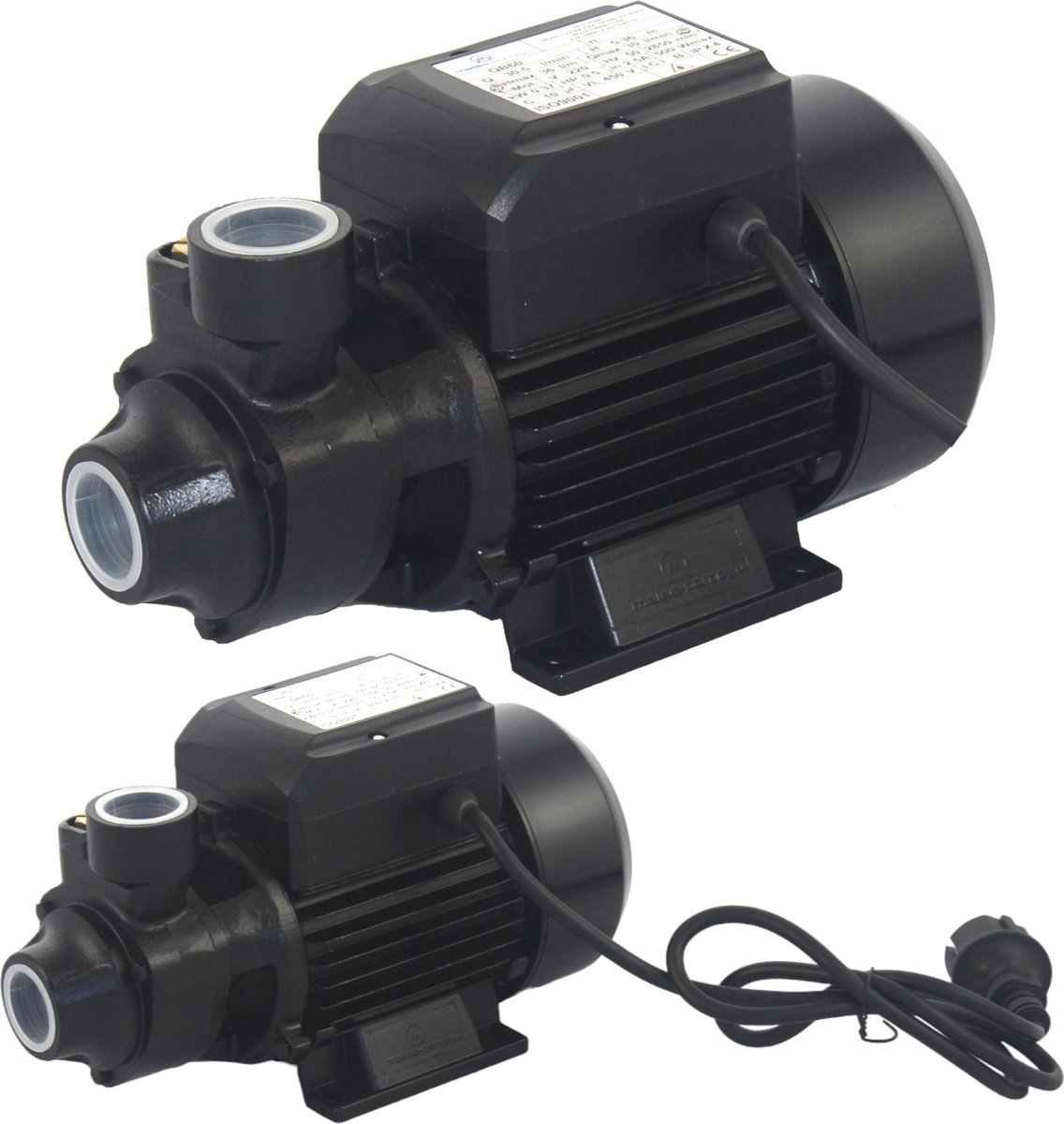 Malec Qb60 Pompa Hydroforowa Ogrodowa Antyblock Do Podlewania Mocna ...