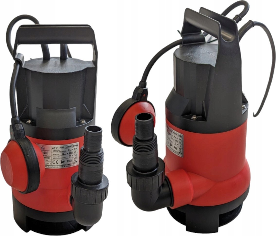 Malec Tp 750 Pompa Zatapialna 230V 750W +Pływak Do Wody Czystej I Brudnej - Malec-pompy | Sklep ...