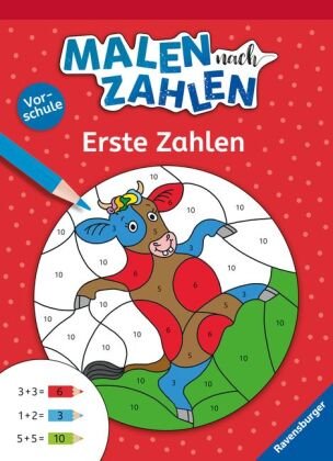 Malen nach Zahlen, Vorschule: Erste Zahlen - Ravensburger Verlag | Książka w Empik