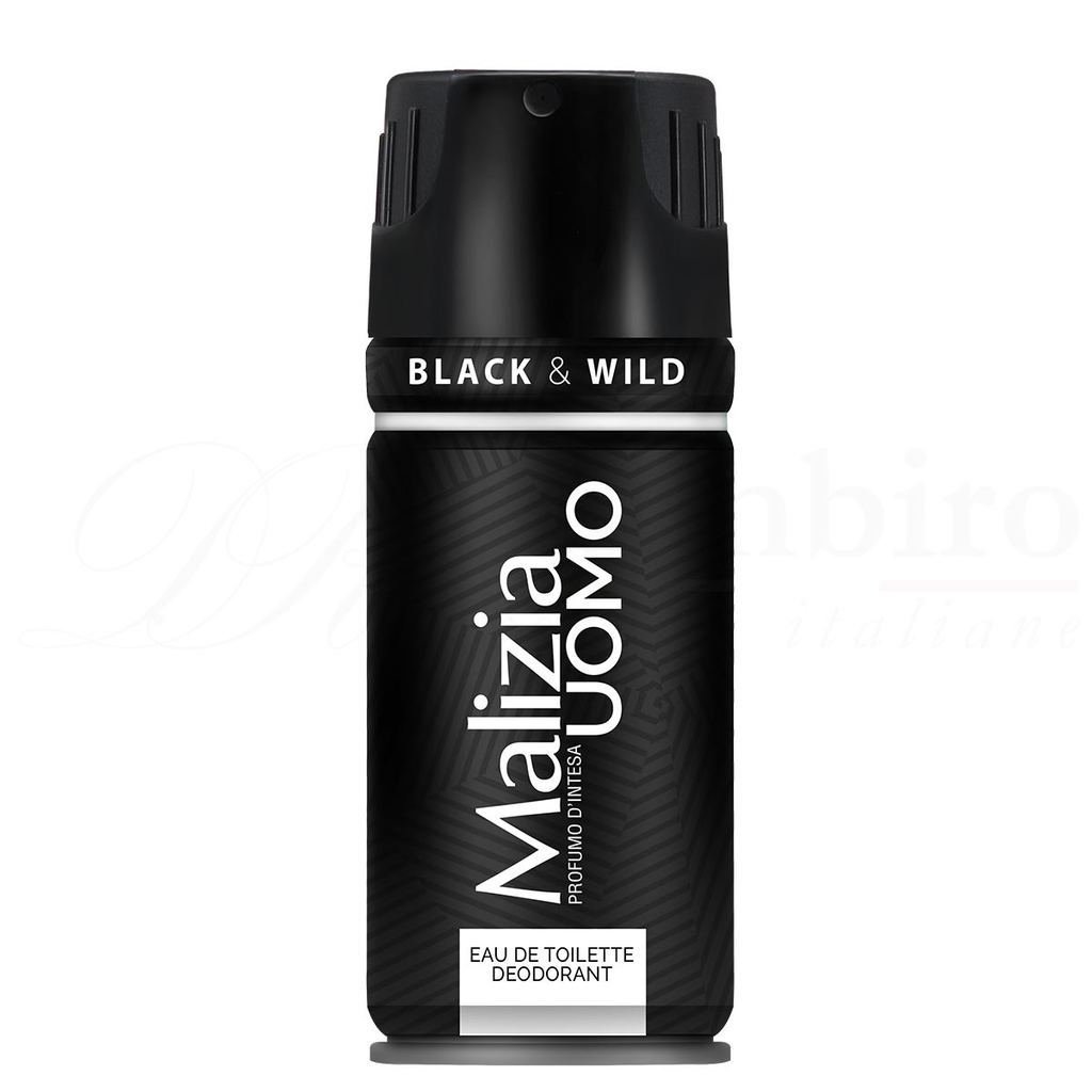 Malizia, Dezodorant Black&Wild, 150 ml | Sklep EMPIK.COM