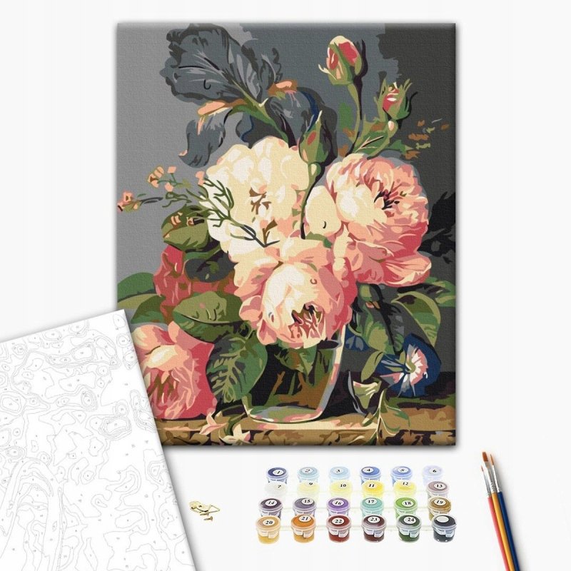 Malowanie po numerach BRUSHME 40x50 cm Lato w martwej naturze - Brushme | Sklep EMPIK.COM