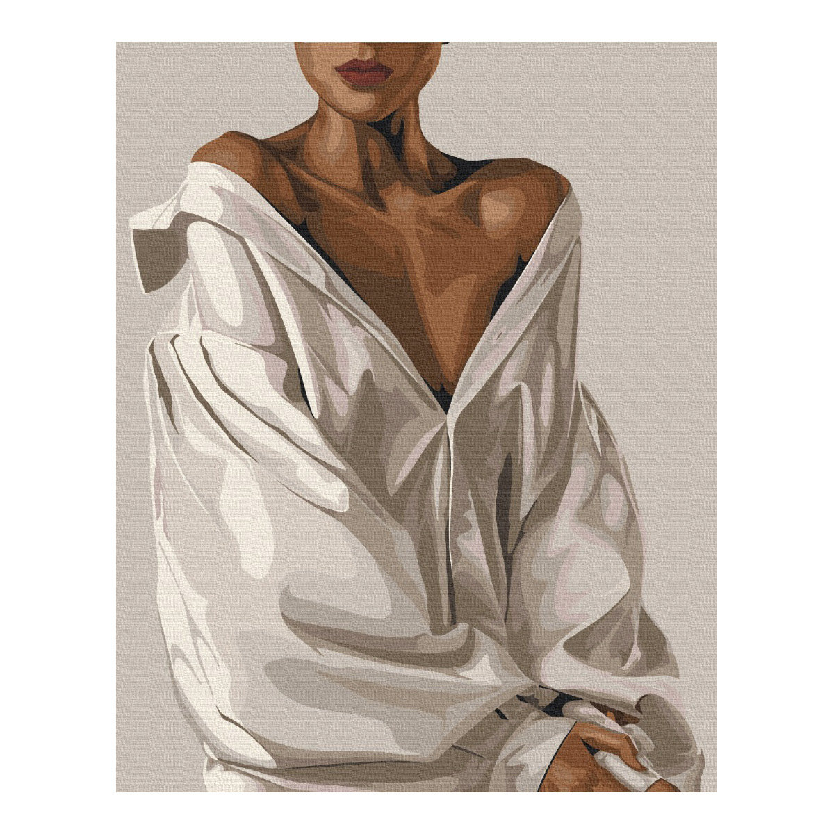 Malowanie Po Numerach, Brushme, 40X50Cm, Elegancka Pokusa, 1Szt, Pud - Brushme | Sklep EMPIK.COM