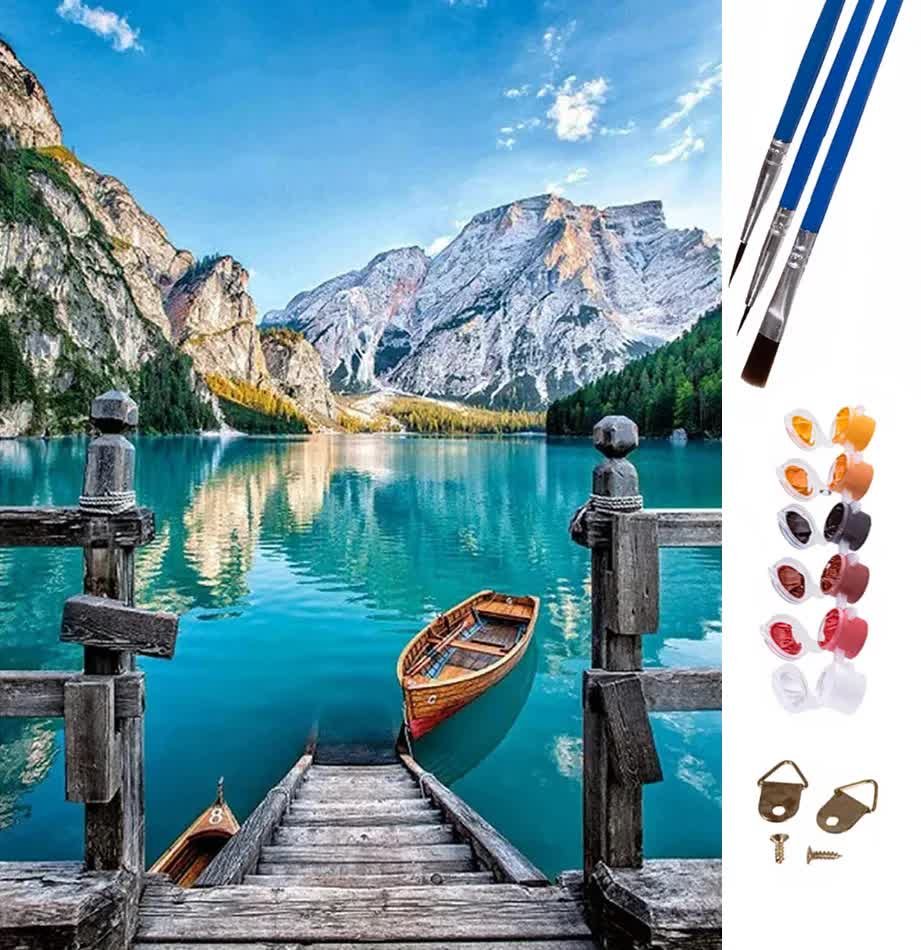 Malowanie po numerach obraz do malowania dla dzieci zestaw 47x58 ...