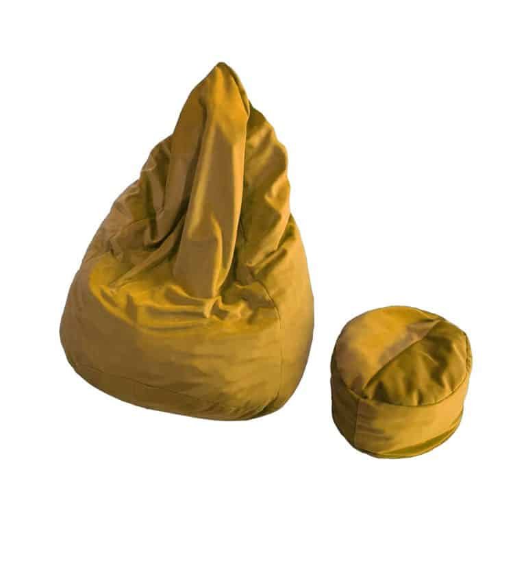 Małpiszon, pufa worek sako żółta - Małpiszon | Sklep EMPIK.COM