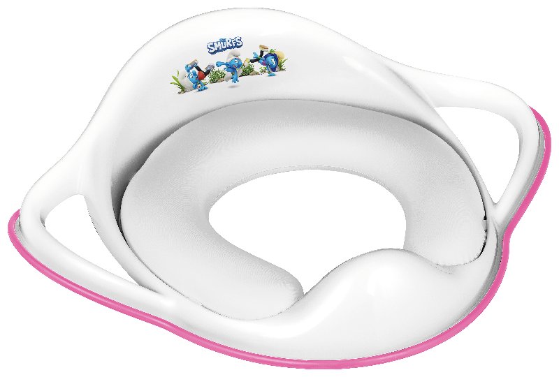 MALTEX Miękka nakładka Smerfy biały/różowy - Maltex | Sklep EMPIK.COM