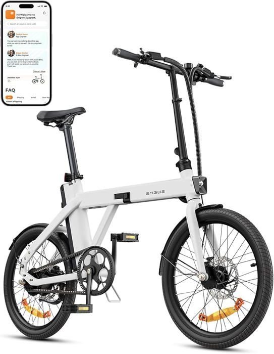 mały składany elektryczny rower miejski ENGWE T14 14 cali 25 km/h ...