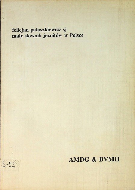 Mały słownik jezuitów w Polsce - W opisie | Książka w Empik