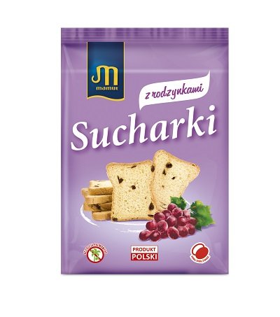Mamut Sucharki z rodzynkami 235 g - Inna marka | Sklep EMPIK.COM