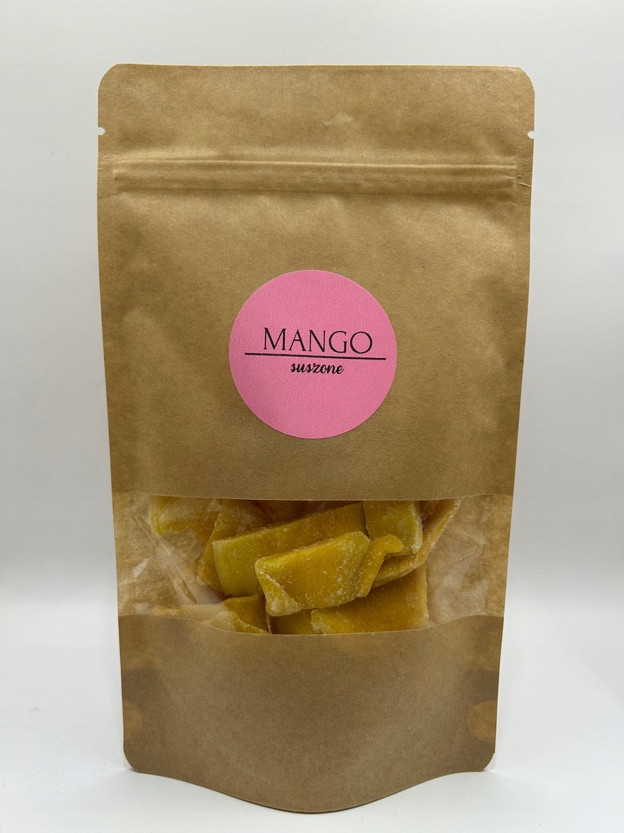 MANGO SUSZONE 1 KG (1000G) PLASTRY PYSZNE ZDORWE SUSZONE OWOCE ...