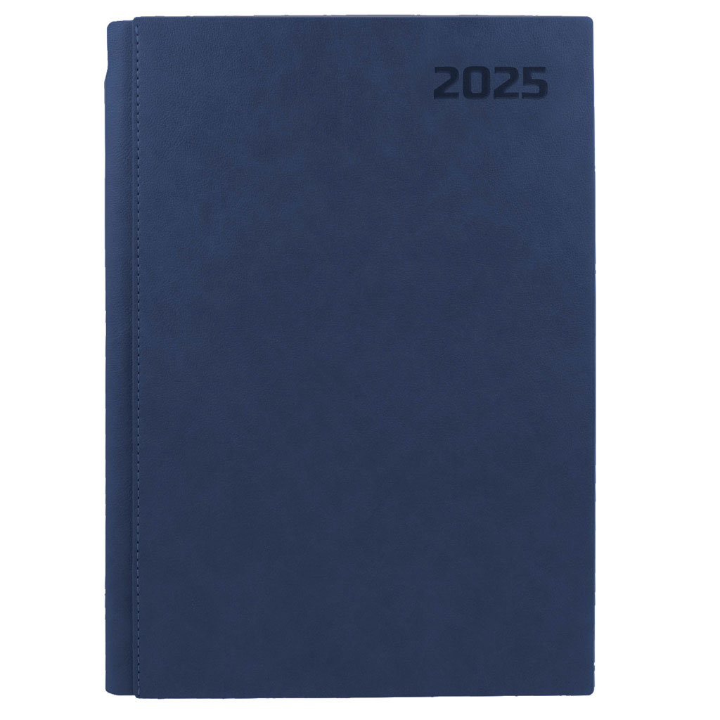 MANHATAN * A4 dzienny GRANATOWY MH06 kalendarz książkowy - Inna marka | Sklep EMPIK.COM