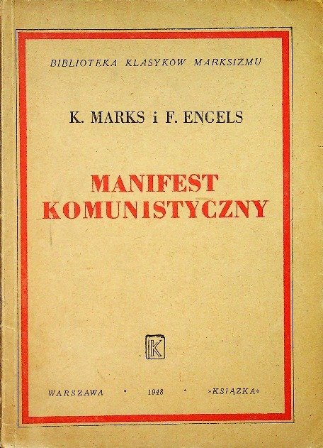 Manifest Komunistyczny, 1948 r. - Engels Fryderyk | Książka w Empik