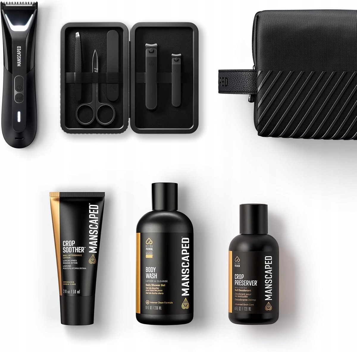 MANSCAPED Premier Pack 5.0 ULTRA Zestaw Pielęgnacyjny dla mężczyzn ...