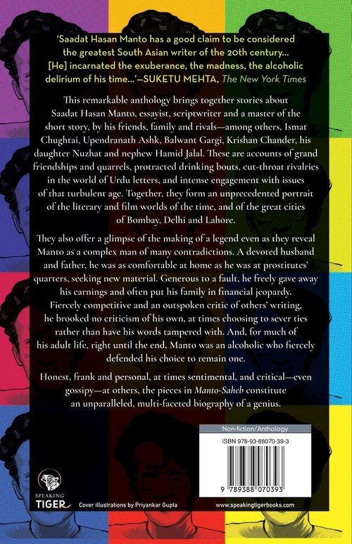 Manto-Saheb - Speaking Tiger Publishing Pvt Ltd | Książka w Empik