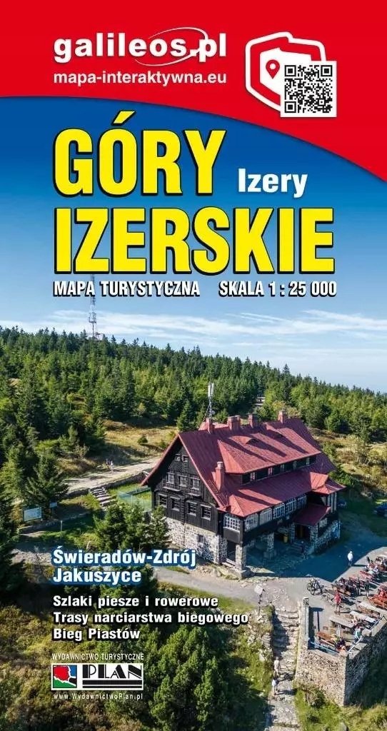 Mapa - Góry Izerskie 1:25 000 - Opracowanie zbiorowe | Książka w Empik