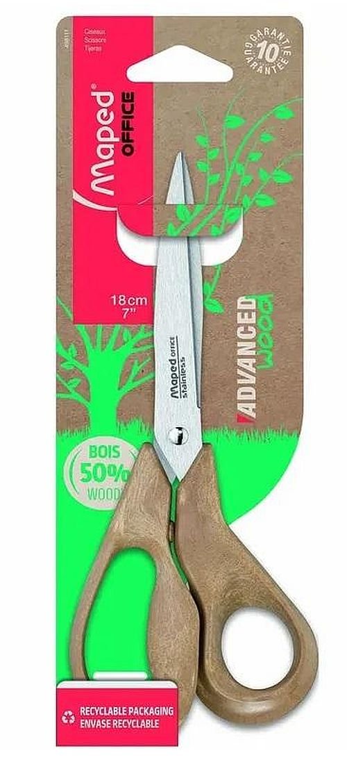 Maped, Nożyczki Advanced Wood, 21 cm - Maped | Sklep EMPIK.COM
