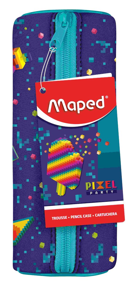 Maped, piórnik tuba pixel - Maped | Sklep EMPIK.COM