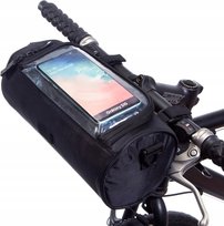 MAPNIK SAKWA TORBA ROWEROWA NA KIEROWNICĘ 2w1 PASEK NA RAMIĘ CZARNA ...