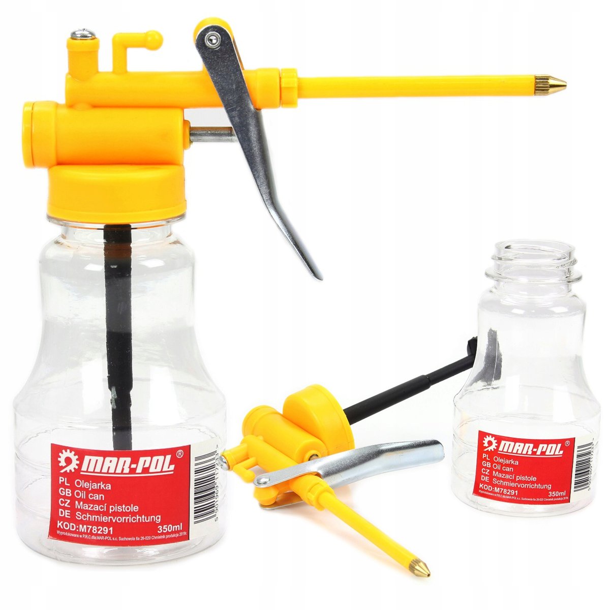 MAR-POL PROFESJONALNA OLIWIARKA ZE ZBIORNIKIEM NA CIECZ 350ML. M78291 ...