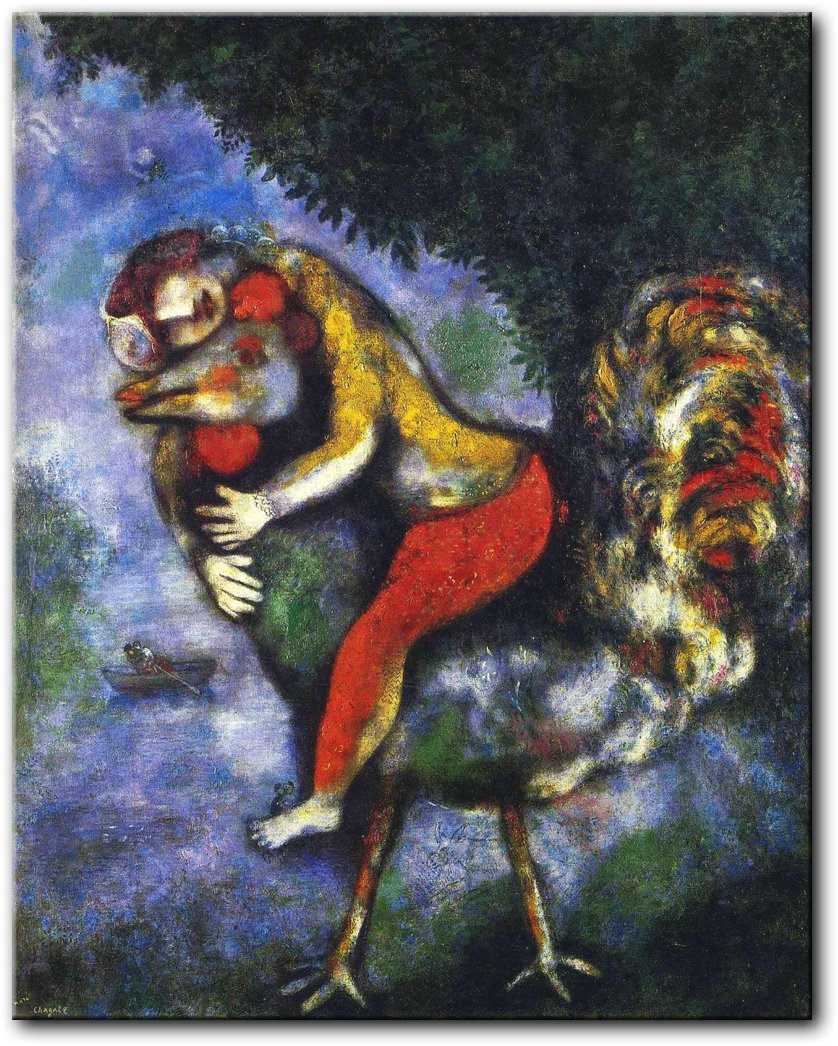 Marc Chagall, kogut. - PR07109 - PRINTORAMA | Sklep EMPIK.COM