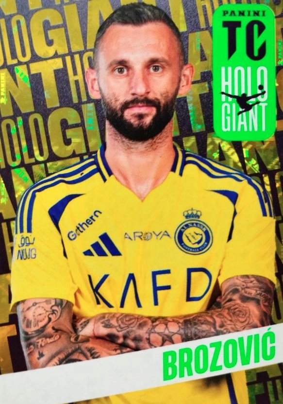 Marcelo BROZOVIC - HOLO GIANT PANINI TOP CLASS 2025 Limited Giants AL ...
