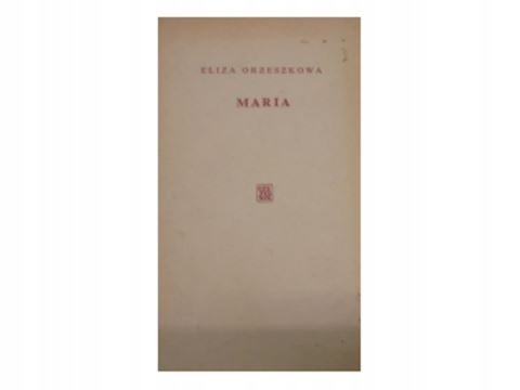 Maria - Orzeszkowa Eliza | Książka w Empik