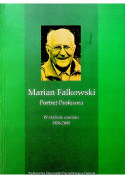 Marian Falkowski Portret Profesora - Kozłowski Stanisław | Książka w Empik