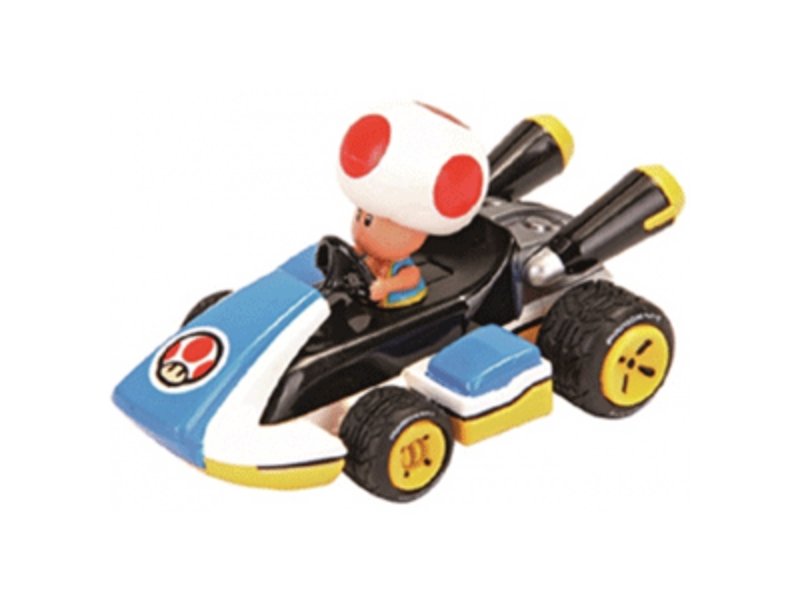 Mario Kart 9003150193180 Pull Speed Toad Figure, Multicoloured, One ...