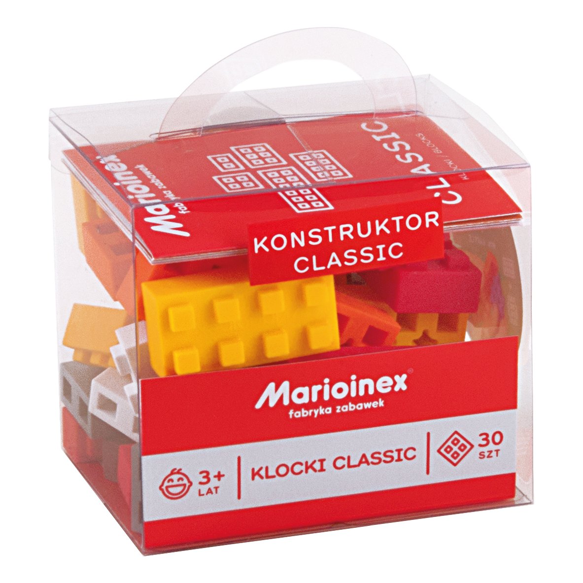 Marioinex, klocki konstrukcyjne Classic wafle, 30 sztuk - Marioinex ...