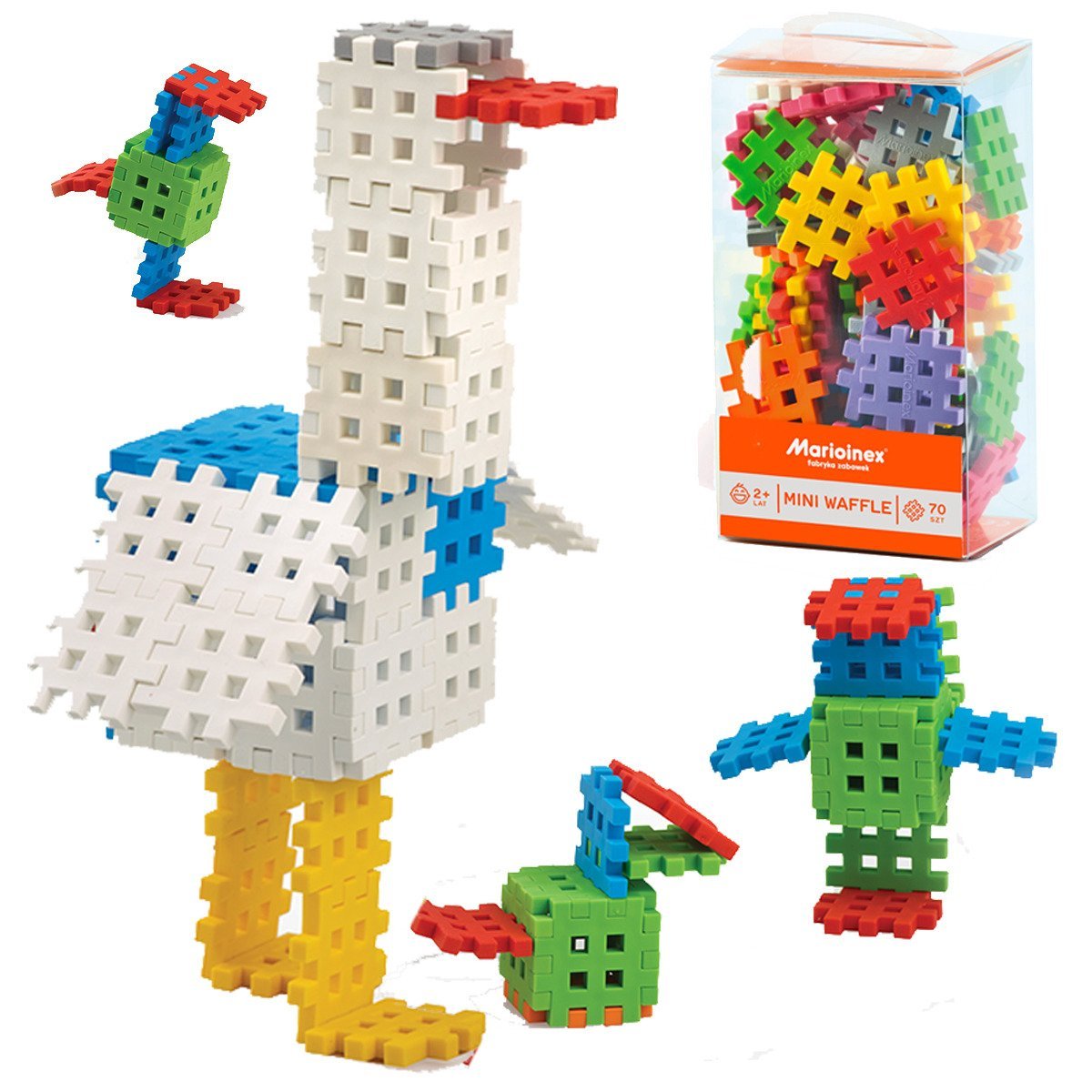 Marioinex, klocki konstrukcyjne Mini Wafle - Marioinex | Sklep EMPIK.COM