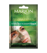 Marion, maska do twarzy z zieloną glinką, 8 g | Sklep EMPIK.COM