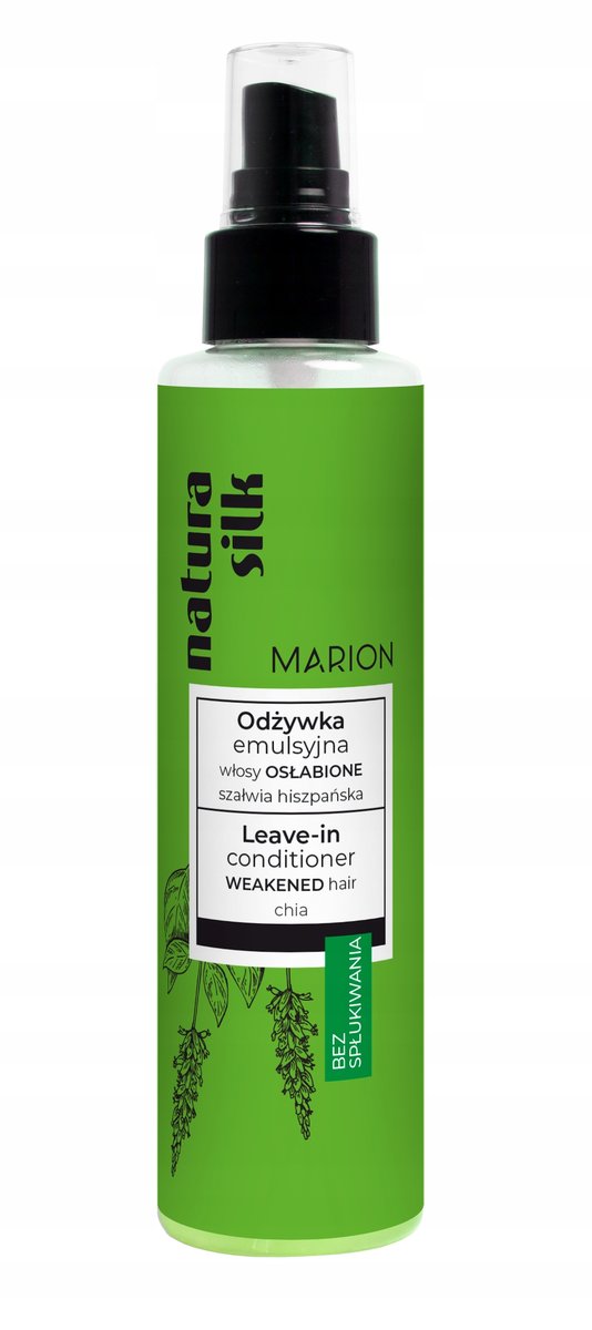 Marion Natura Silk Odżywka Emulsyjna Bez Spłukiwania Włosy Osłabione ...