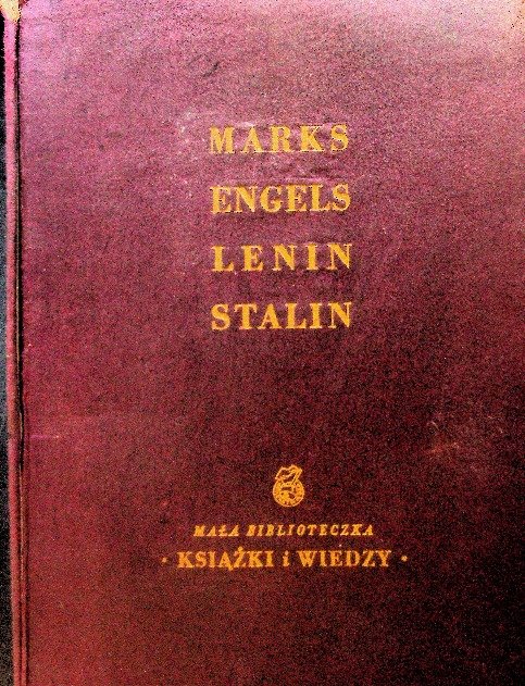 Mark Engels Lenin Stalin Ma a Biblioteczka - Opracowanie zbiorowe ...
