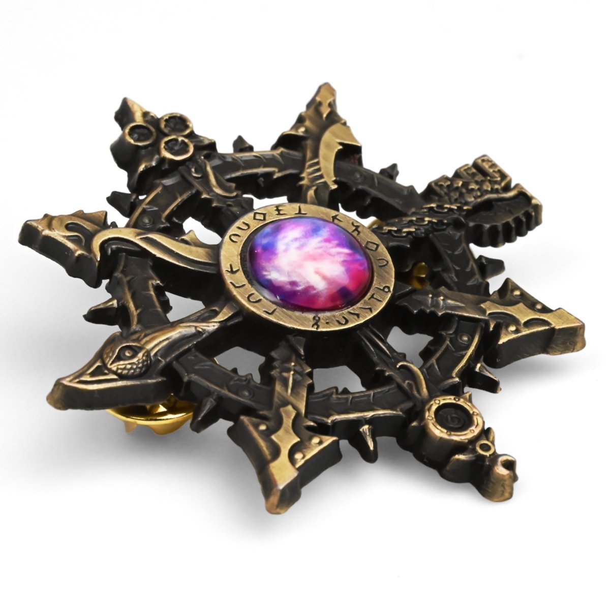 Mark Of Chaos | 5 cm | Metal | Przypinka | Warhammer 40k - Inna marka ...