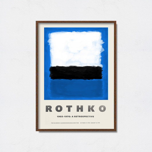 Mark Rothko plakat do wystawy - Atram | Sklep EMPIK.COM