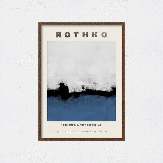 Mark Rothko plakat do wystawy - Atram | Sklep EMPIK.COM