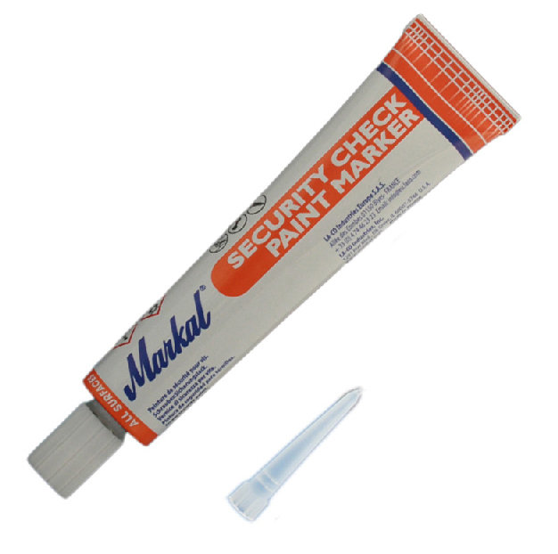 Markal Security Check Paint Marker pomarańczowy - MARKAL | Sklep EMPIK.COM